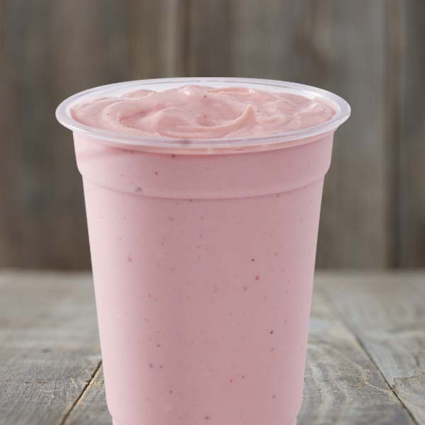 chocolate, strawberry and vanilla shakes