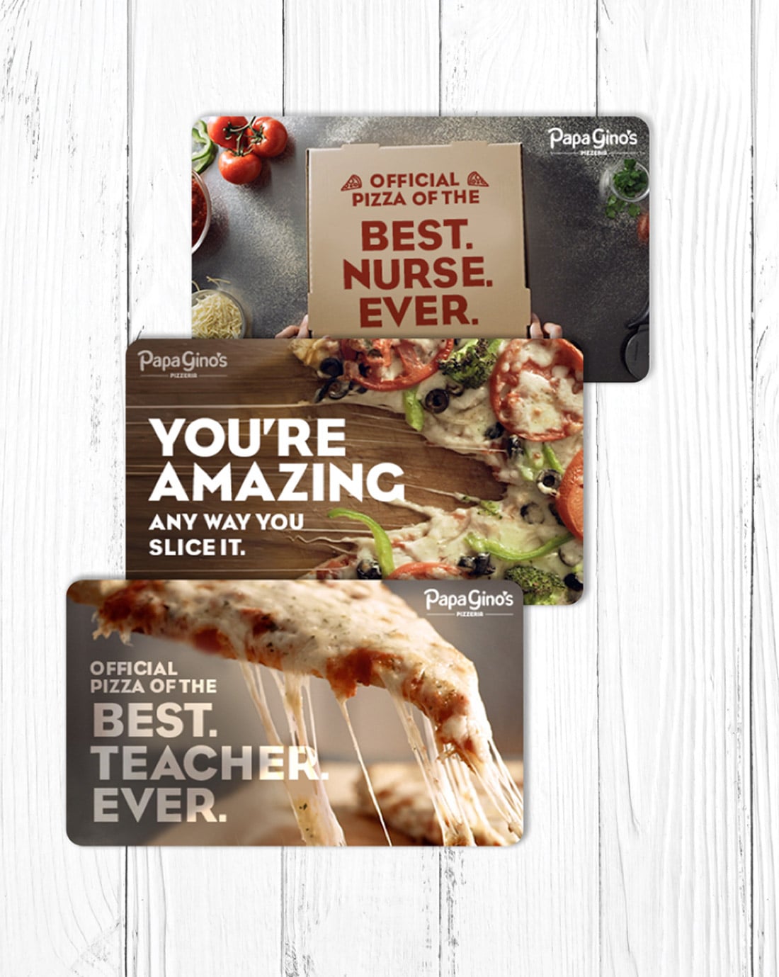 Papa Gino's gift cards